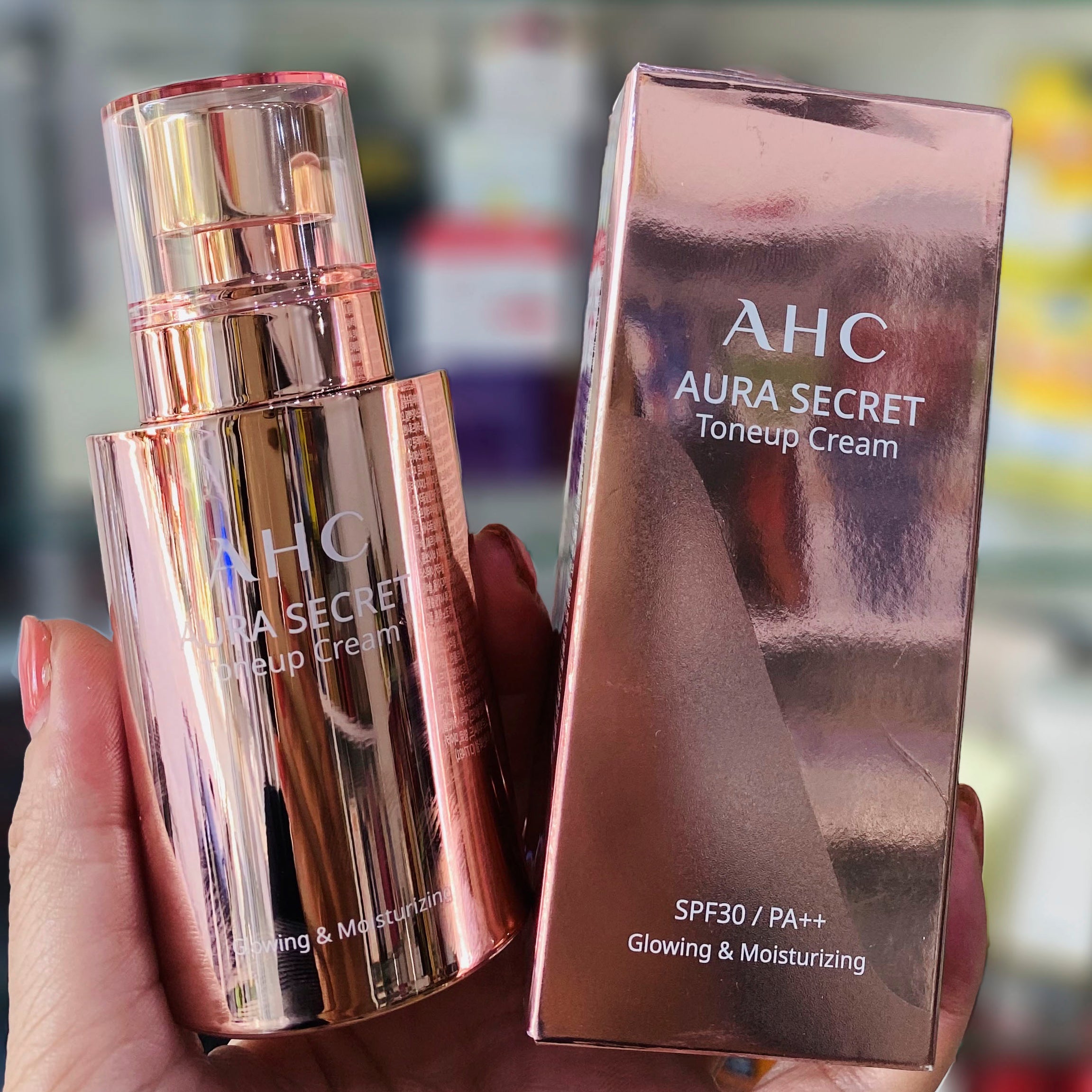 Kem Dưỡng Nâng Tông AHC Aura Secret Tone Up Cream 50g— dep7ngay